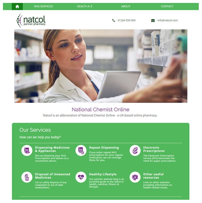 Pharmacy Website Design | Pharmacy Website Examples