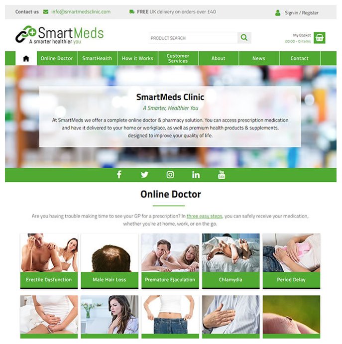 Pharmacy Website Design | Pharmacy Website Examples